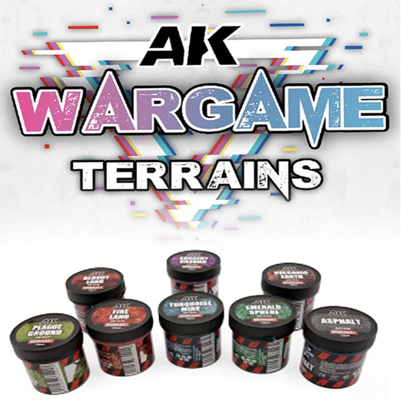 AK Interactive Wargame Battle Ground Terrains