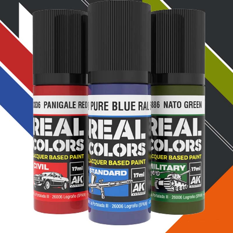 Ak Real Colors Lacquer Hobby Paint