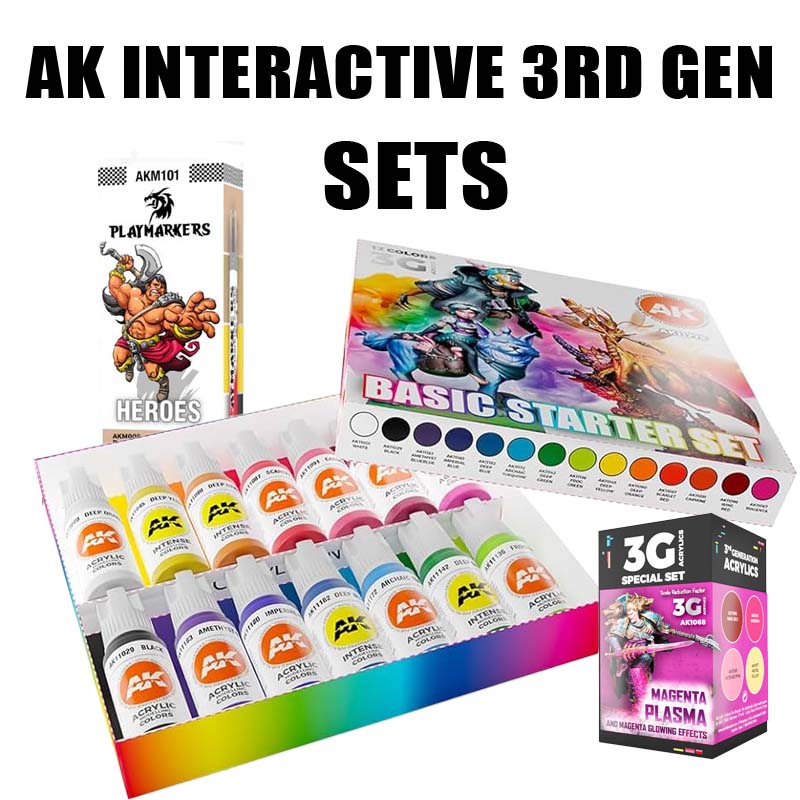 AK Interactive Hobby Sets Ready-to-Use Bundles