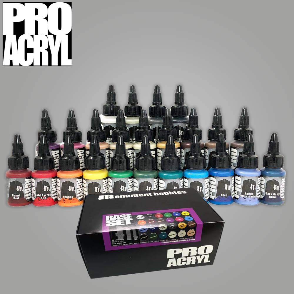 Monument Hobbies Pro Acryl Paint Sets