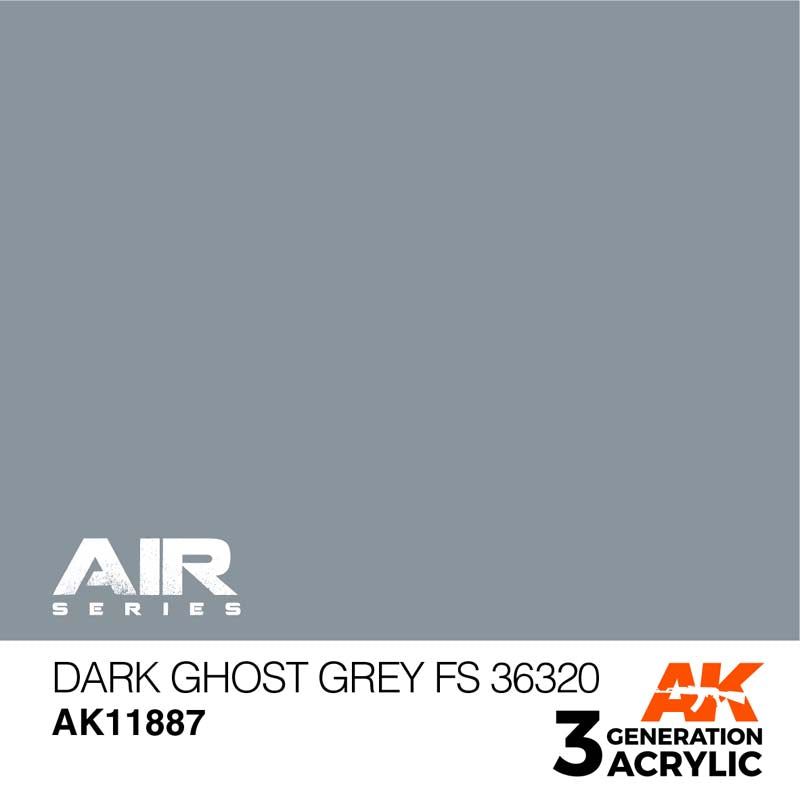 AK Interactive 3rd Gen Dark Ghost Grey FS36320 – Maple Airbrush Supplies