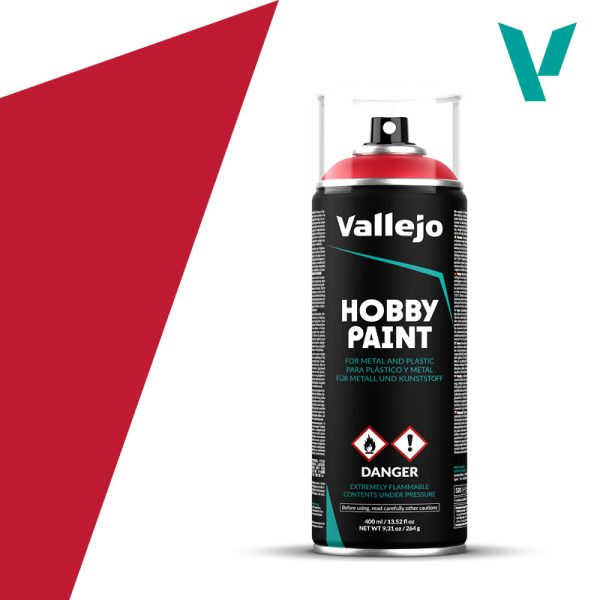 Vallejo Bloody Red Aerosol Fantasy Primer