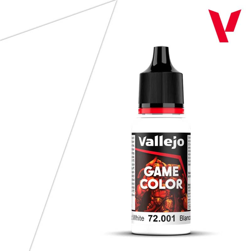 Vallejo Game Color Paint Dead White