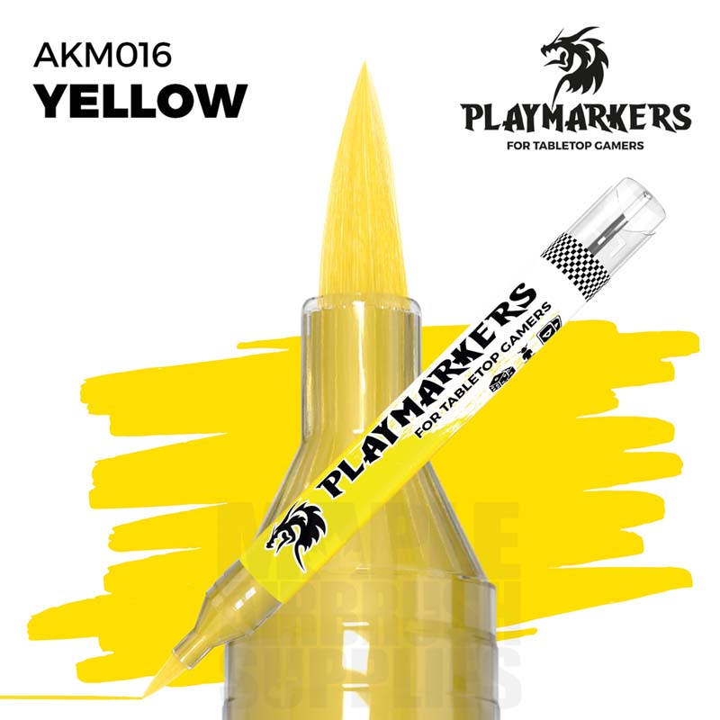AK Playmarker Yellow Paint Pens