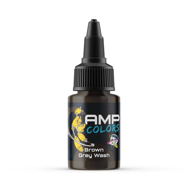 AMP Pro Acryl Colors Brown Grey Wash