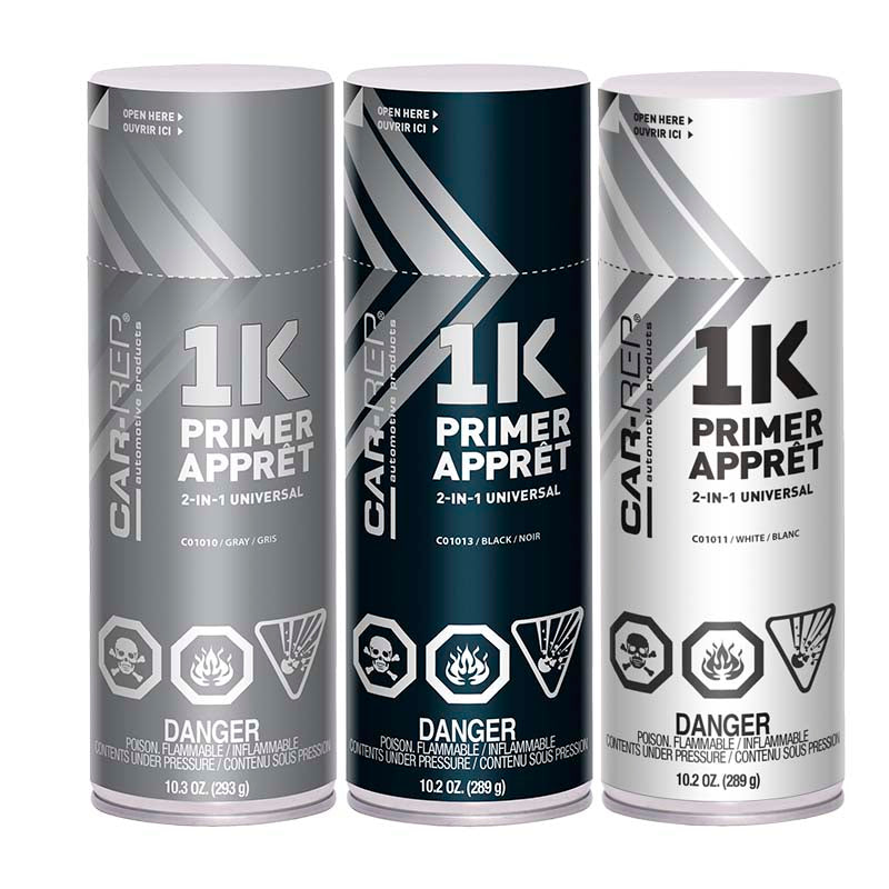 Car-Rep 1K Aerosol 2-in-1 Universal Primer