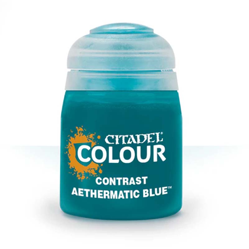 Citadel Contrast Paint Aethermatic Blue – Maple Airbrush Supplies