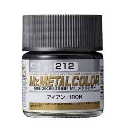 Mr Hobby Mr. Metal Color MC214 Dark Iron — Maple Airbrush Supplies