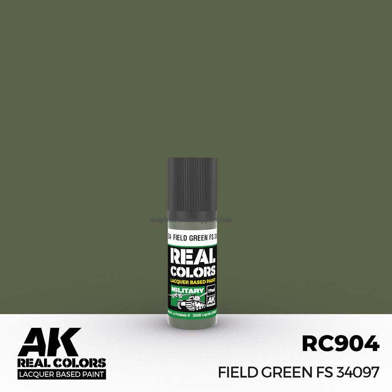 AK Interactive Real Colors Field Green FS34097 – Maple Airbrush Supplies