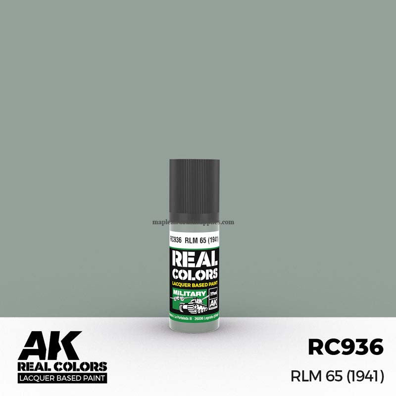 AK Interactive Real Colors RLM 65 (1941) – Maple Airbrush Supplies