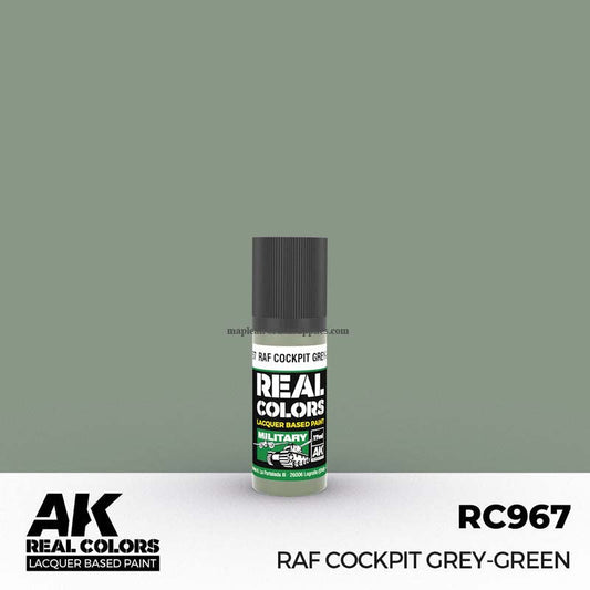AK Interactive Real Colors RAF Cockpit Grey-Green – Maple Airbrush Supplies