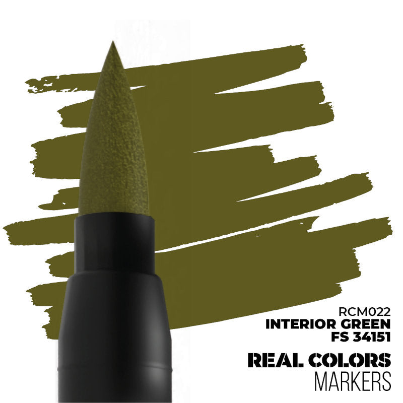 AK Interactive Real Colors Markers Interior Green FS 34151 – Maple ...