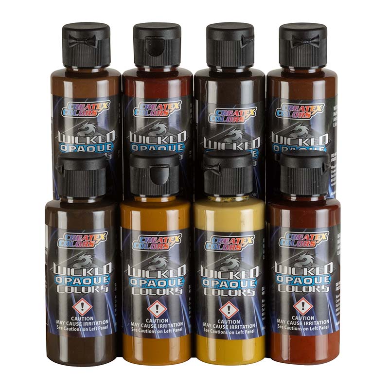 Createx Wicked Earth Tones Set Airbrush Paint