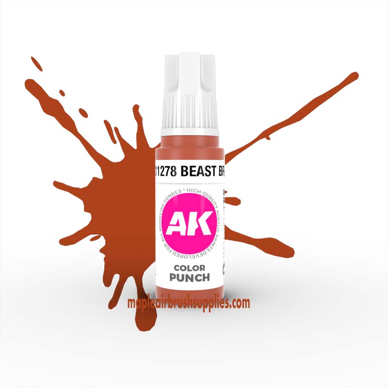 AK 3rd Gen Color Punch Beast Brown – Maple Airbrush Supplies