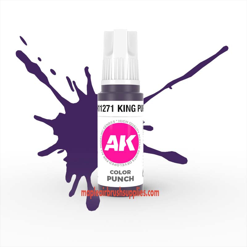 AK 3rd Gen Color Punch King Purple – Maple Airbrush Supplies