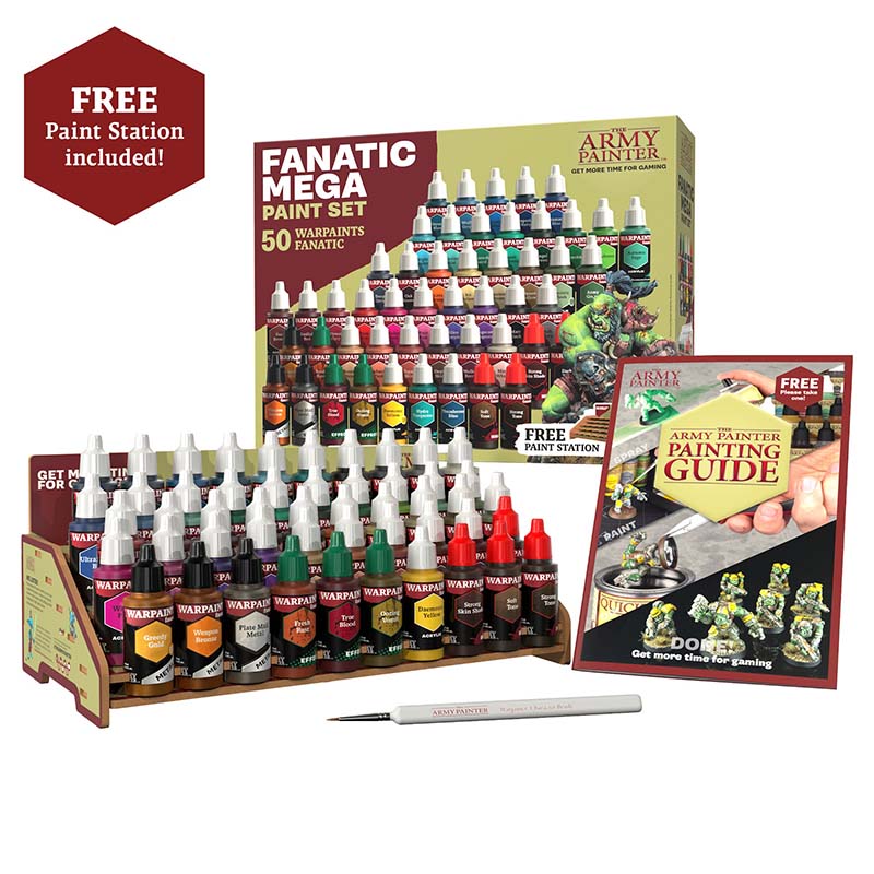 Army Painter Warpaint Fanatic Mega Set – Maple Airbrush Supplies