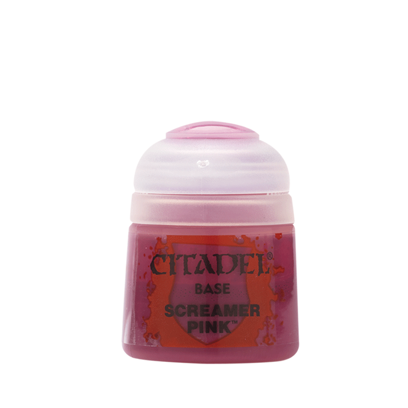 Citadel Base Paint Screamer Pink – Maple Airbrush Supplies