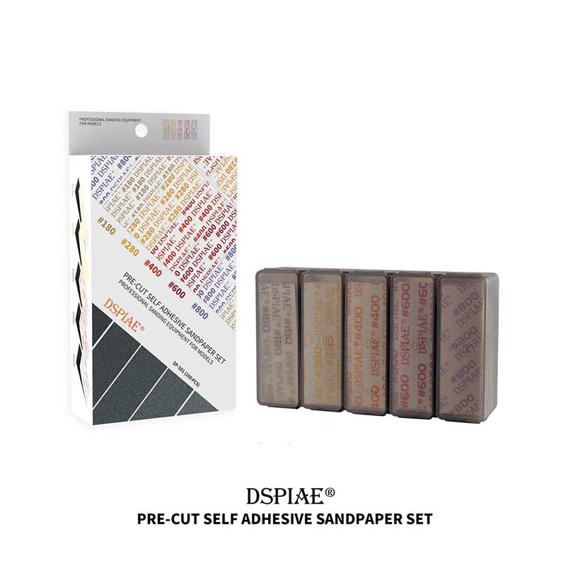 DSPIAE Hobby Tools Adhesive Sandpaper