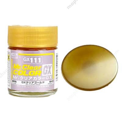 Mr Clear Color GX111 Clear Gold – Maple Airbrush Supplies