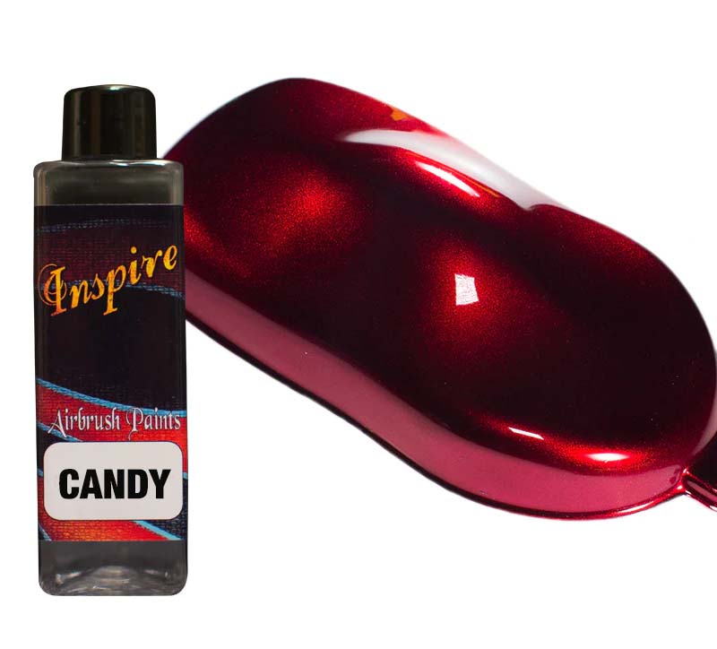 INSPIRE Candy Deep Red Airbrush Paint by Custom Paints — Maple Airbrush ...