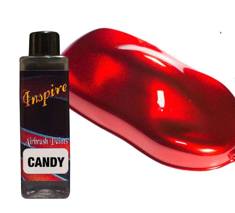 Inspire Solvent Airbrush Paint Candy Red