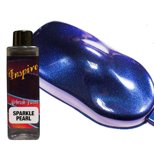 Inspire Solvent Airbrush Paint Sparkle Pearl Blue – Maple Airbrush Supplies