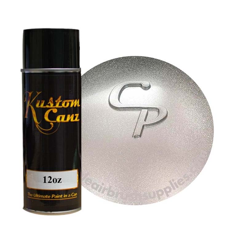 Inspire Aerosol Kustom Canz Base Metallic Silver (Coarse) Spray Paint — Maple Airbrush Supplies