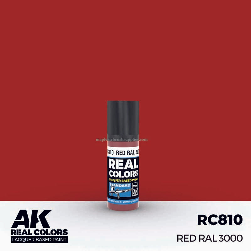 AK Interactive Real Colors Red RAL 3000