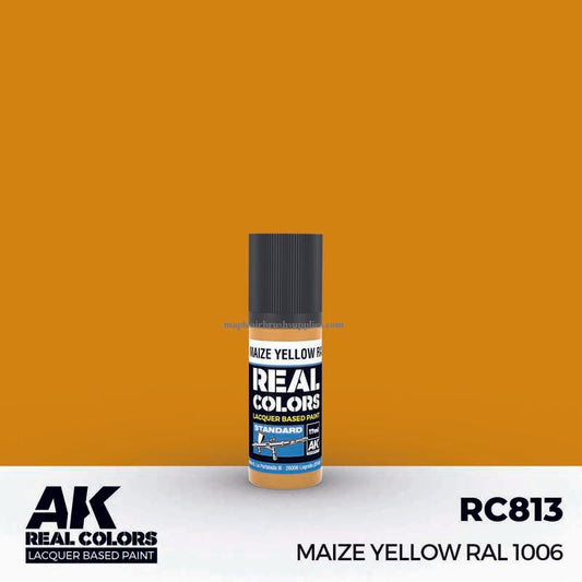 AK Interactive Real Colors Maize Yellow RAL 1006 – Maple Airbrush Supplies