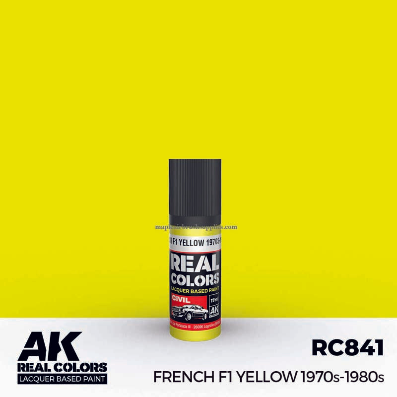 AK Interactive Real Colors French F1 Yellow