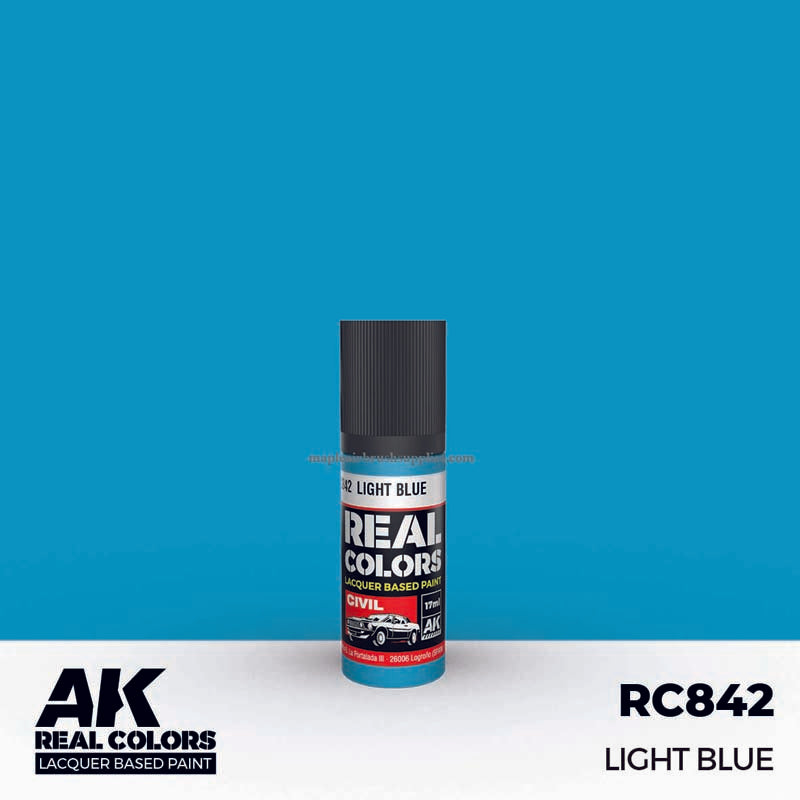 AK Interactive Real Colors Light Blue – Maple Airbrush Supplies