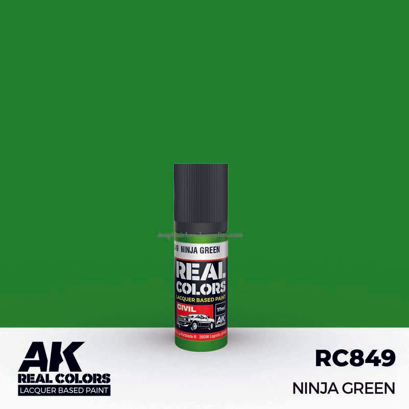 AK Interactive Real Colors Ninja Green