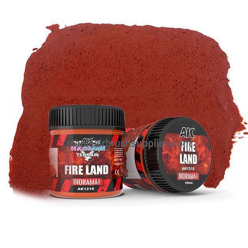 AK Interactive Diorama Fire Land – Maple Airbrush Supplies