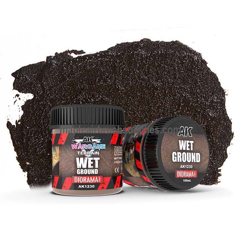 AK Interactive Wargame Wet Ground – Maple Airbrush Supplies