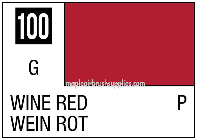 Mr Hobby Mr Color 100 Wine Red – Maple Airbrush Supplies