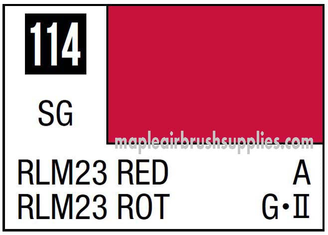 Mr Hobby Mr Color 114 RLM23 Red – Maple Airbrush Supplies