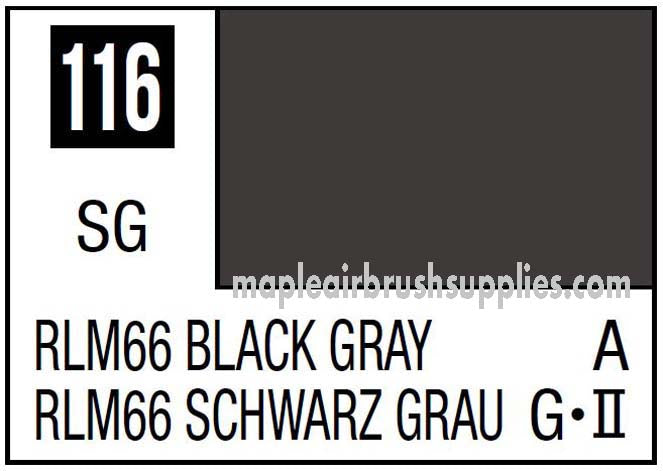 Mr Hobby Mr Color 116 RLM66 Black Gray – Maple Airbrush Supplies