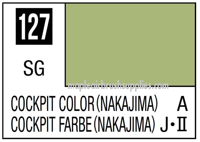 Mr Hobby Mr Color 127 Cockpit Color Nakajima – Maple Airbrush Supplies