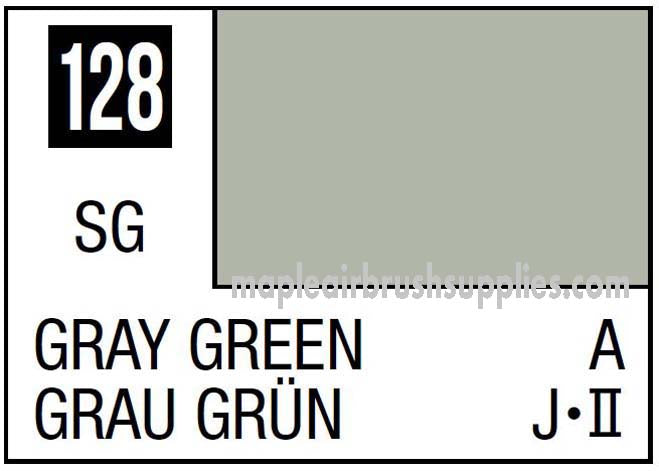 Mr Hobby Mr Color 128 Gray Green – Maple Airbrush Supplies