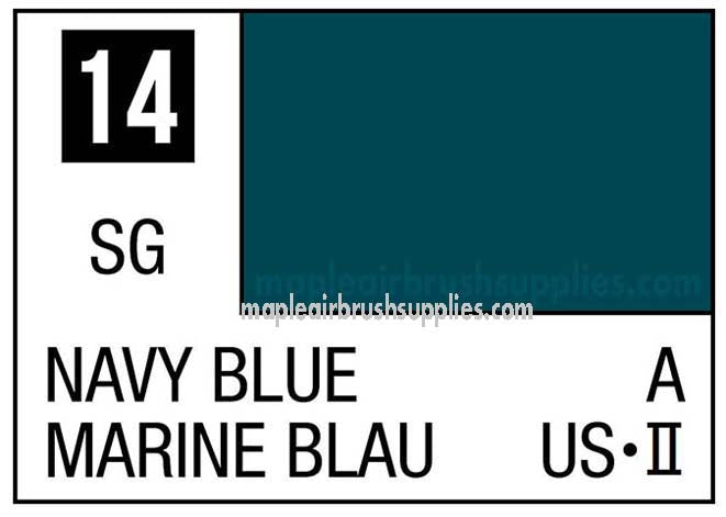 Mr Hobby Mr Color 14 Navy Blue – Maple Airbrush Supplies