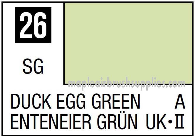 Mr Color Duck Egg Green Hobby Paint