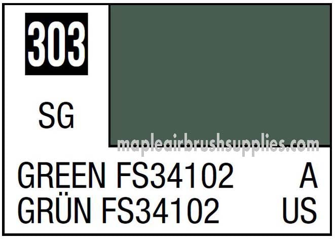 Mr Hobby Mr Color 303 Green FS34102 – Maple Airbrush Supplies