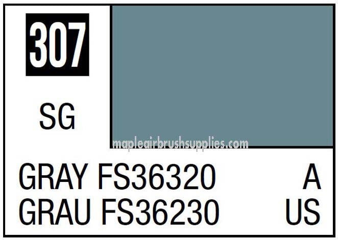 Mr Hobby Mr Color 307 Gray FS36320 – Maple Airbrush Supplies