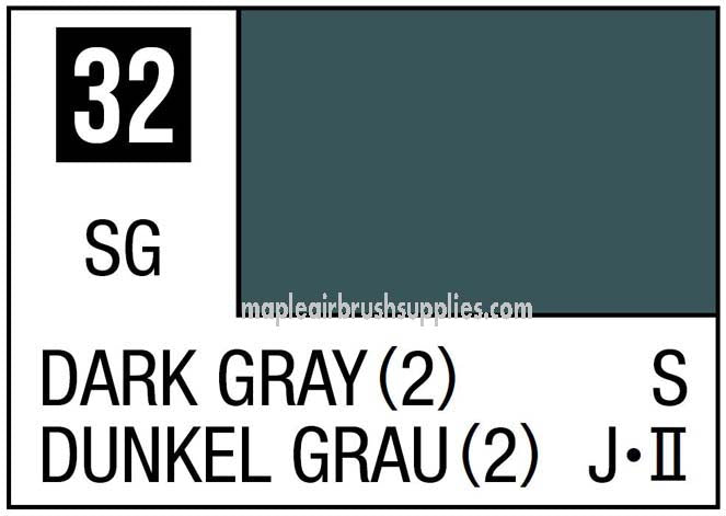 Mr Hobby Mr Color 32 Dark Gray 2 – Maple Airbrush Supplies