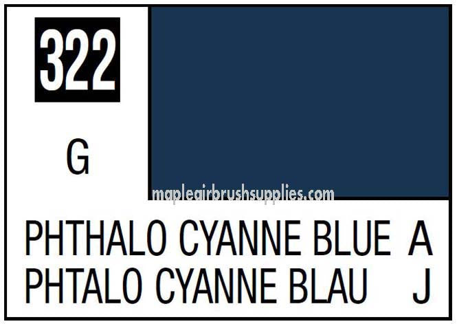 Mr Hobby Mr Color 322 Phthalo Cyanne Blue – Maple Airbrush Supplies