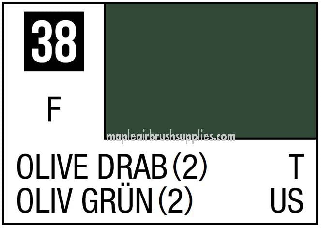 Mr Color Olive Drab 2 Hobby Paint