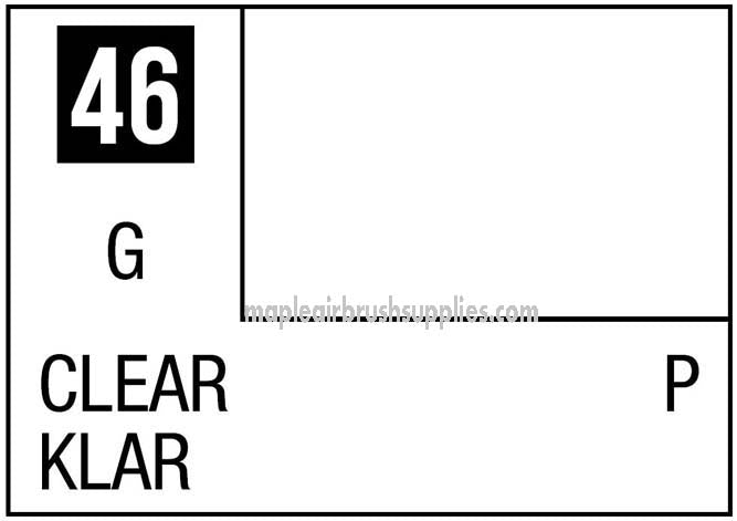 Mr Hobby Mr. Color 46 Clear Gloss - 10ml — Maple Airbrush Supplies
