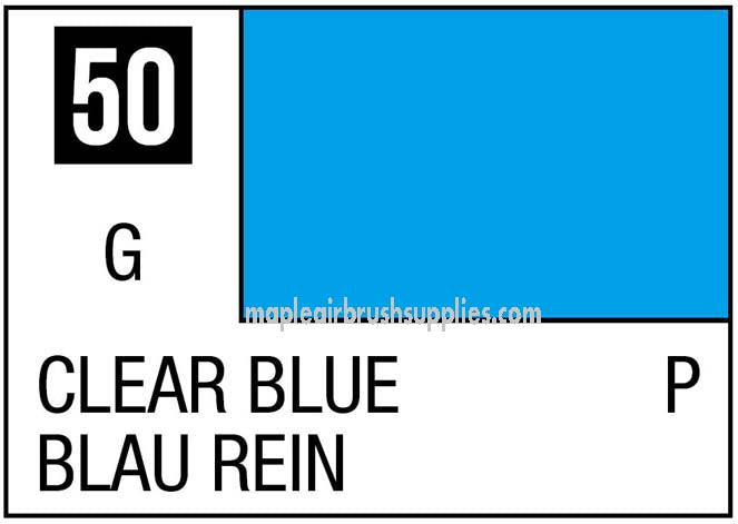 Mr Color Clear Blue Hobby Paint