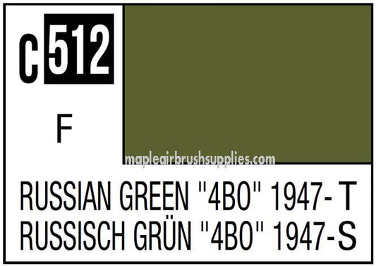 Mr Hobby Mr Color 512 Russian Green – Maple Airbrush Supplies