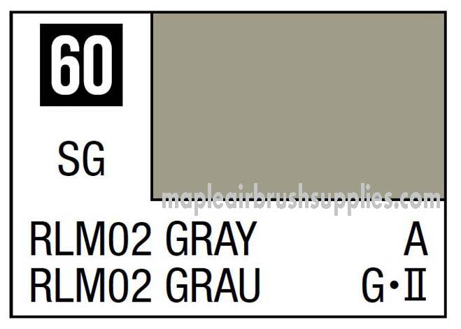 Mr Hobby Mr Color 60 RLM02 Gray – Maple Airbrush Supplies
